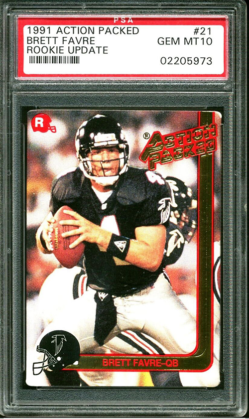 Brett Favre Football Card Value Guide
