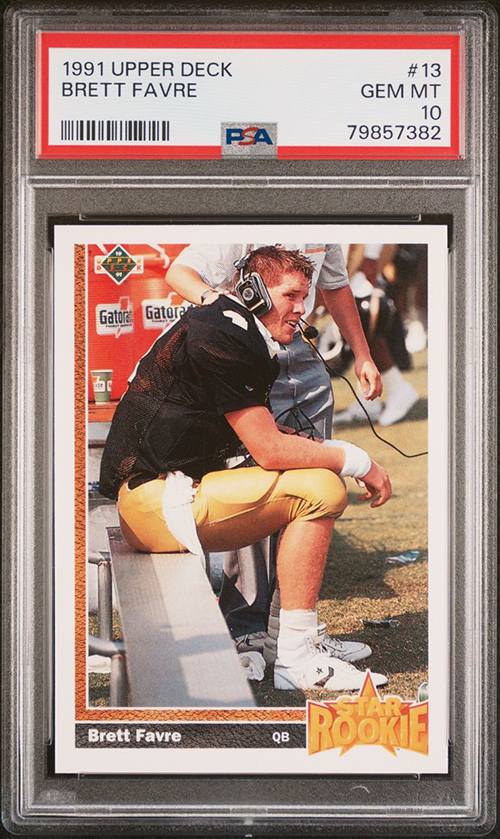 Brett Favre Football Card Value Guide