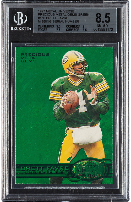 Brett Favre Football Card Value Guide