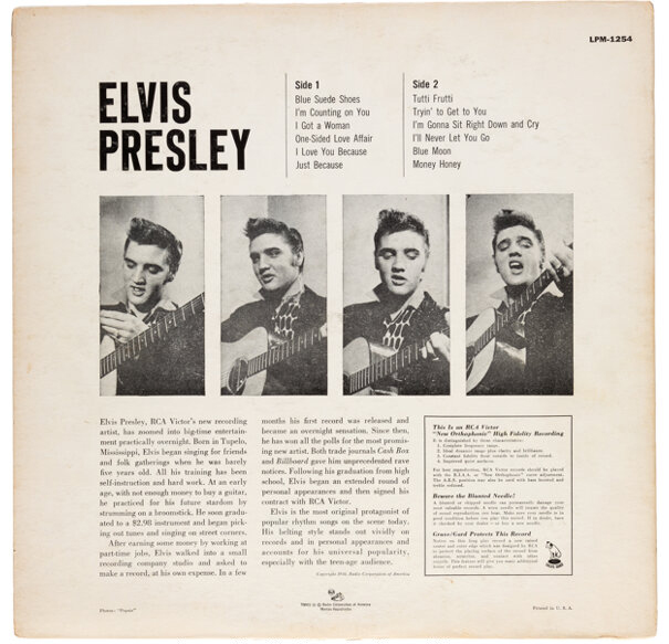 Elvis Presley Vinyl Record Album Value Guide
